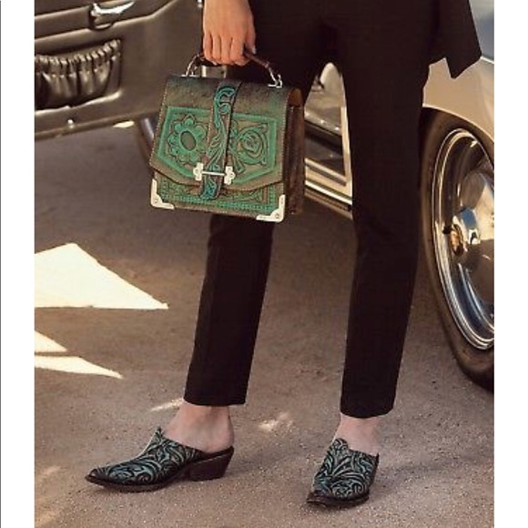 Patricia Nash | Shoes | Nib Patricia Nash Batista Cowboy Cowgirl Mules ...